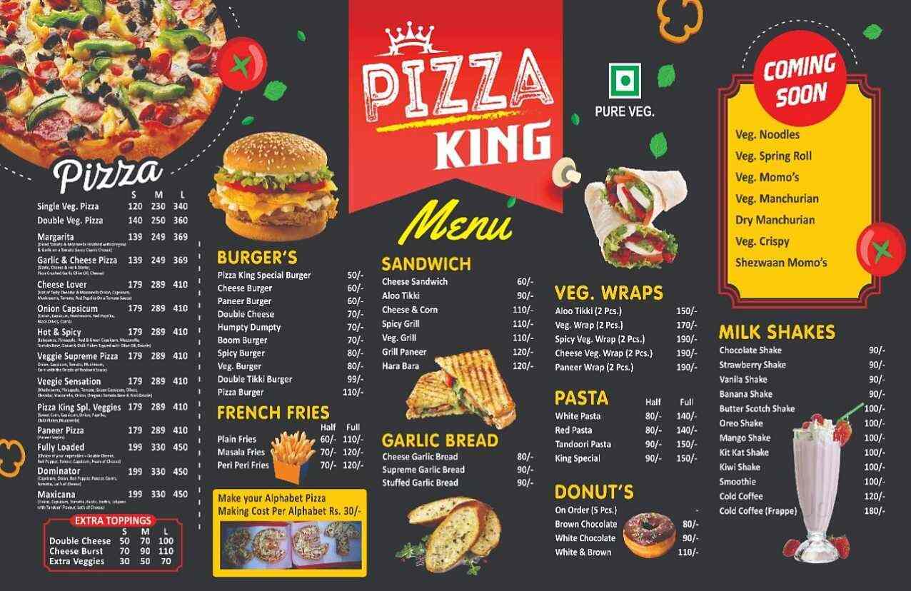 Pizza King in Vijay Nagar Amritsar Amritsar Order Food Online Pizza Outlets near me in Amritsar Justdial