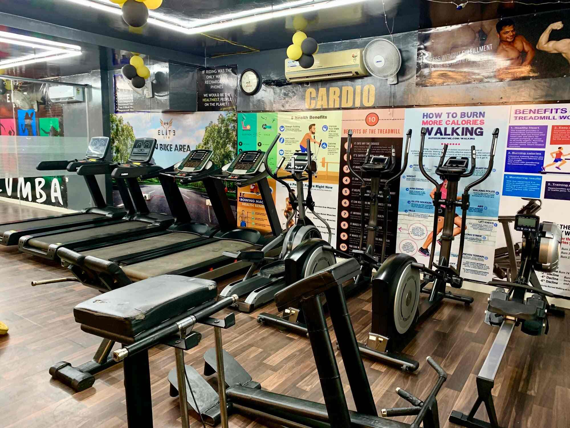 Gym and fitness store