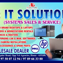 Jb It Solutions, Hosur - Computer Repair & Services in Hosur - Justdial