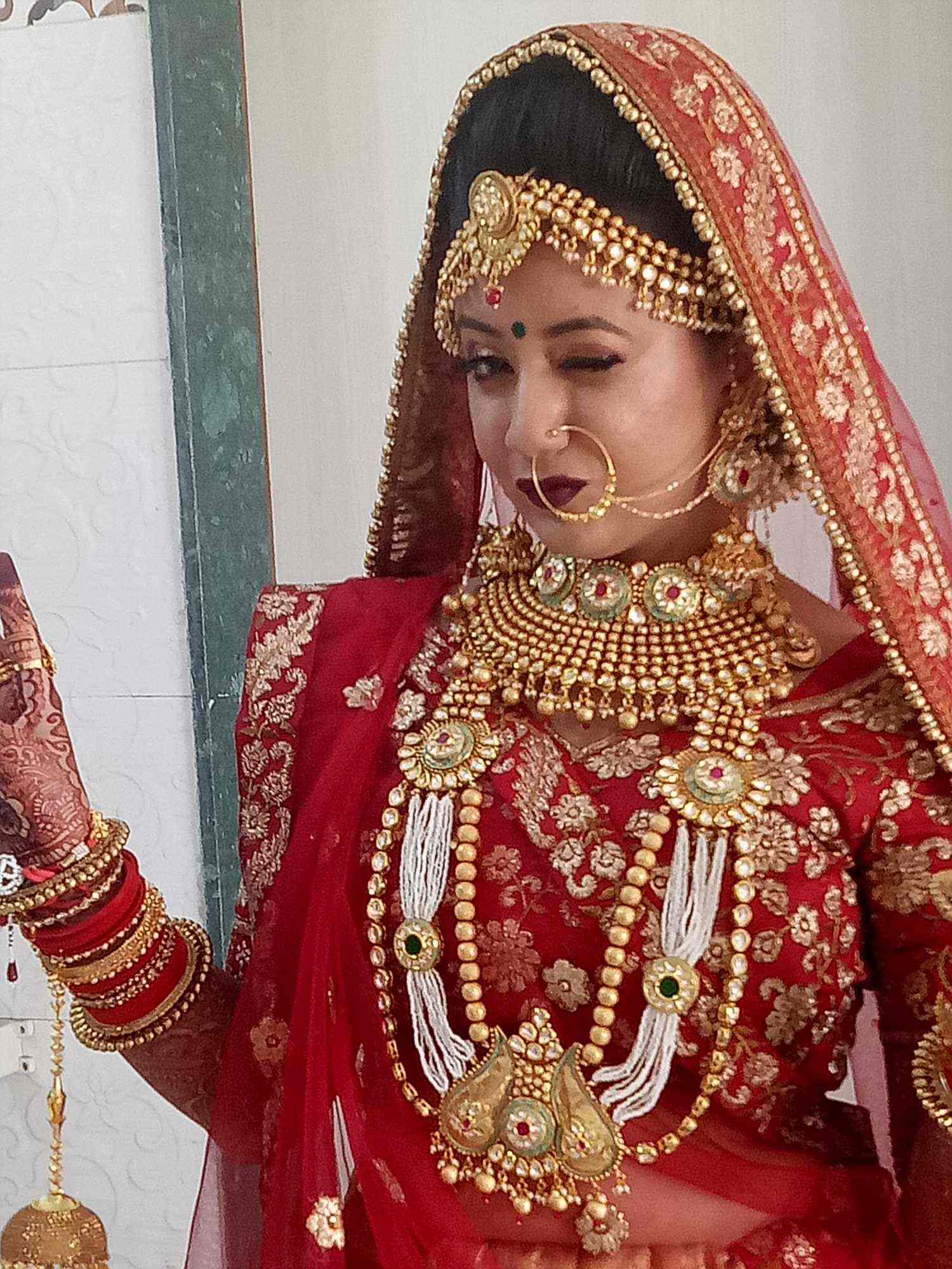 Beautiful Dulhan Makeup Pic Saubhaya Makeup