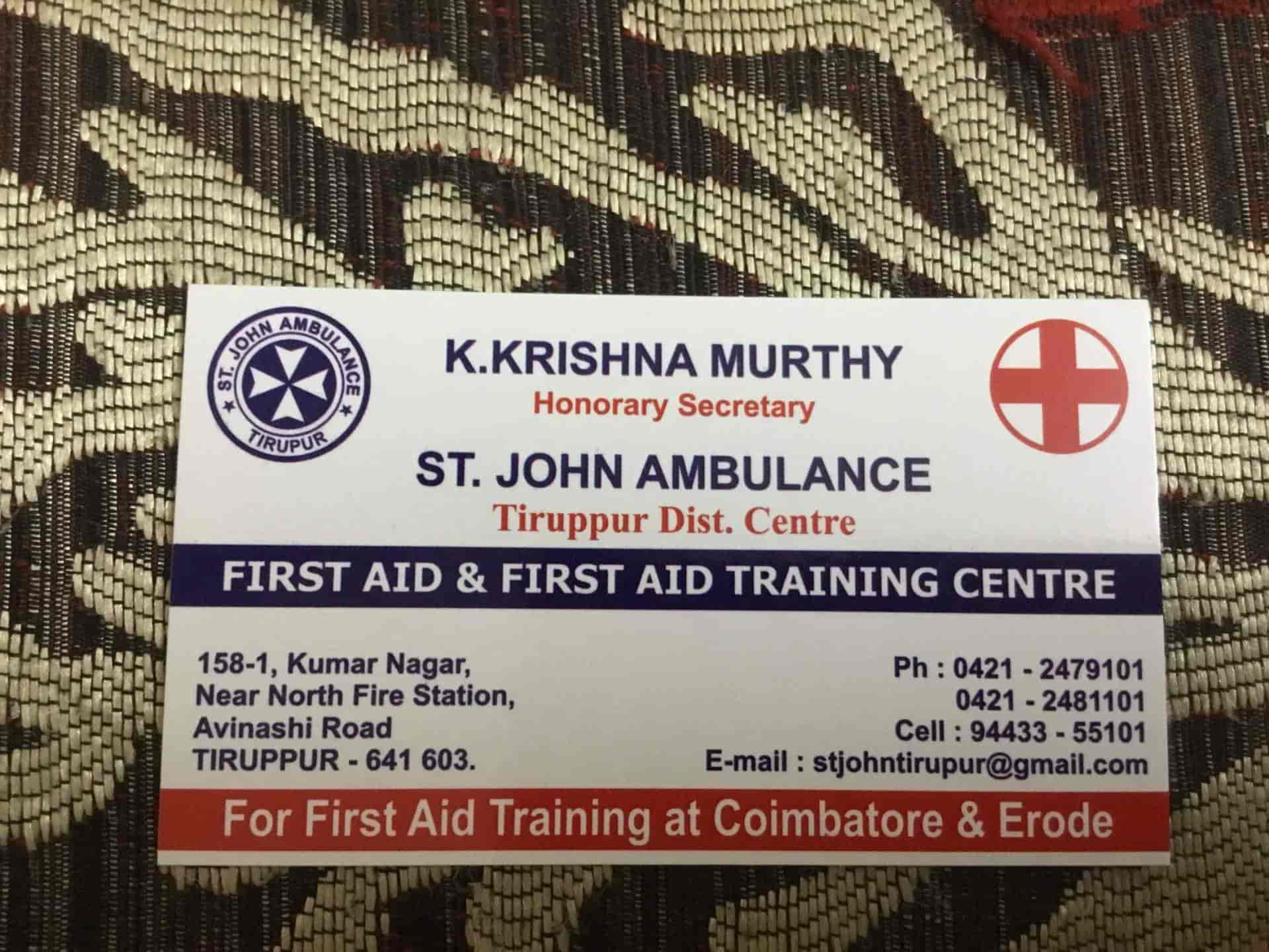 St john ambulance first aid training store