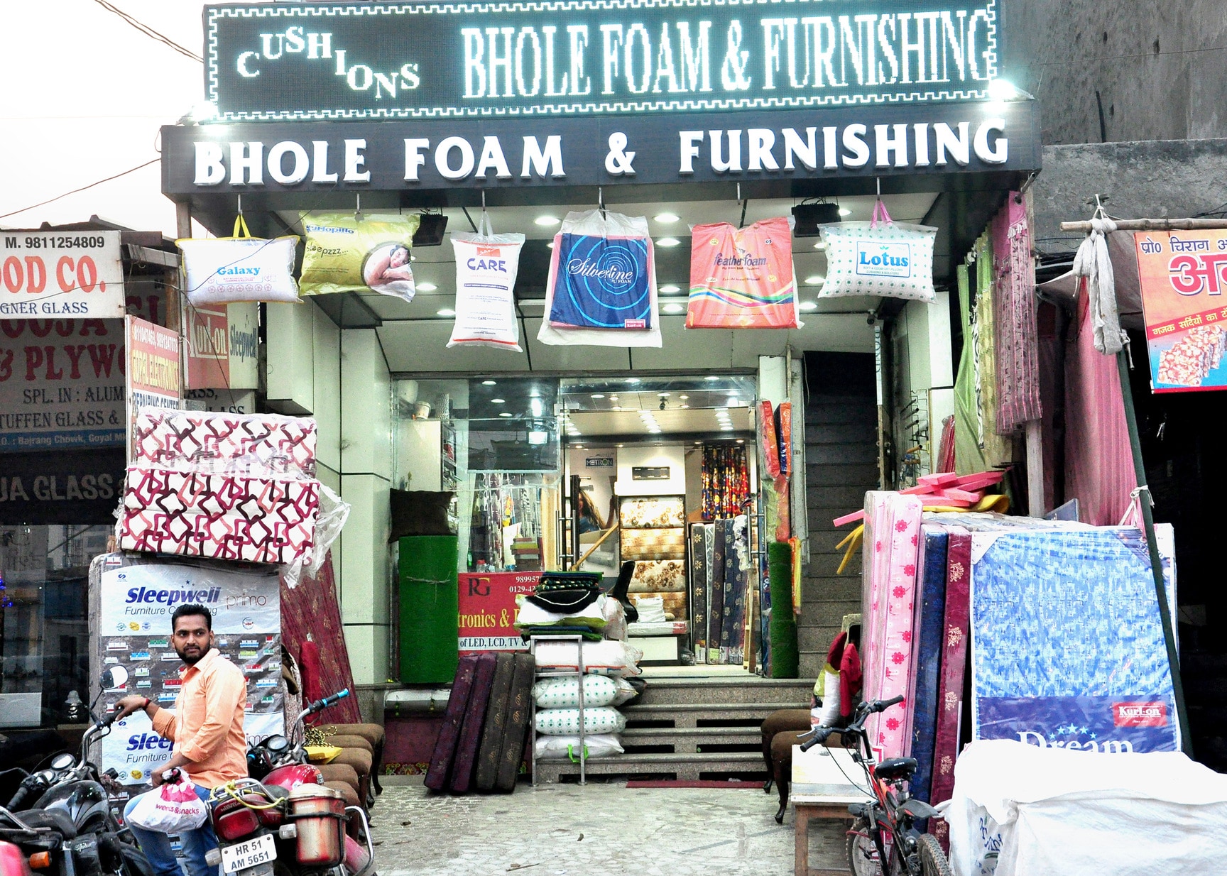 Foam and furnishing near me store