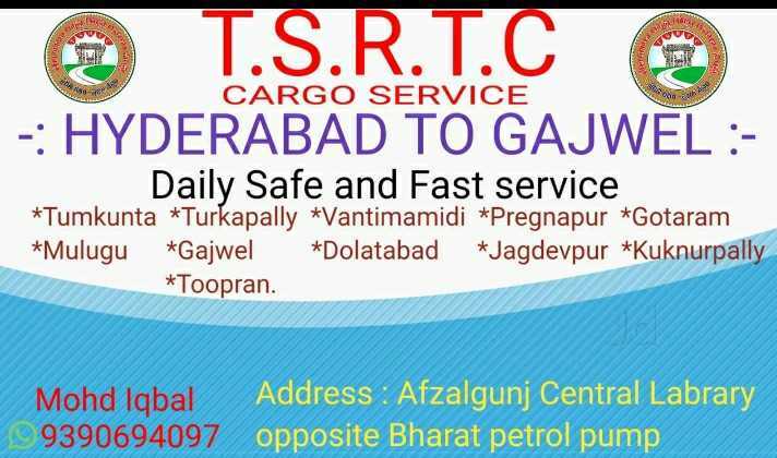 cargo services tsrtc