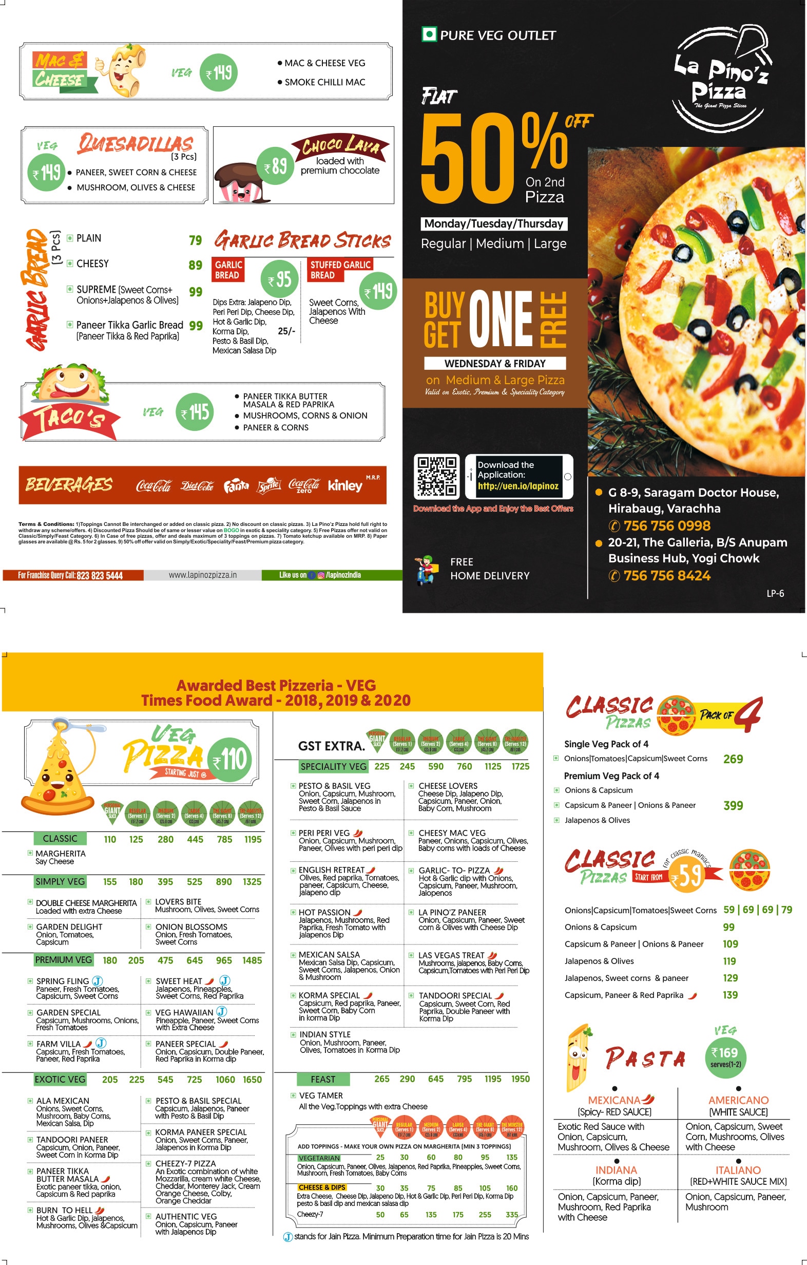 La pinoz pizza near me store